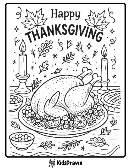 Celebrations Coloring Pages ( Free Printable PDF)
