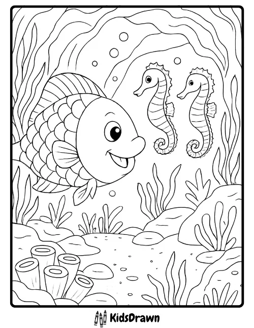 Fish Coloring Pages (30+ Free PDF Printables)