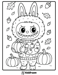 60 Free Labubu Coloring Pages (Printable PDFs)