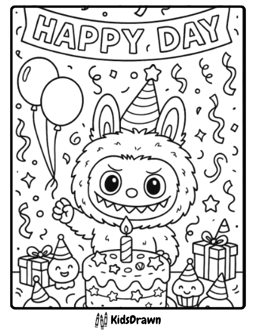 60 Free Labubu Coloring Pages (Printable PDFs)