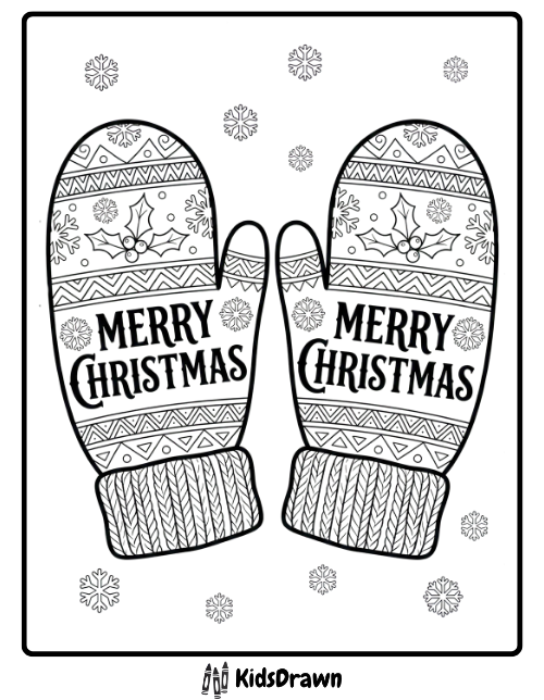 60 Christmas Coloring Pages (Free Printable PDFs)