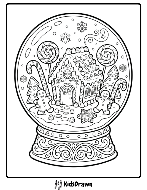 60 Christmas Coloring Pages (Free Printable PDFs)